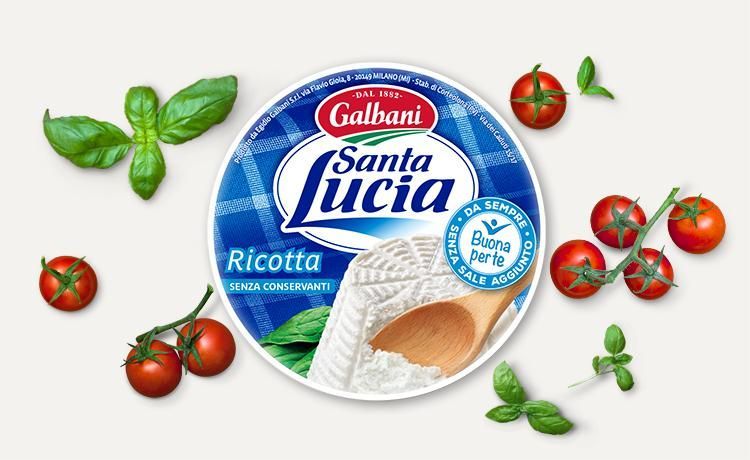 Ricotta Santa Lucia | Galbani